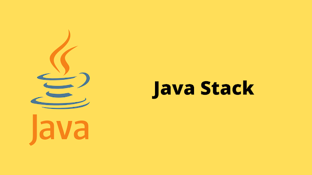 HackerRank Java Stack Problem Solution Programmingoneonone