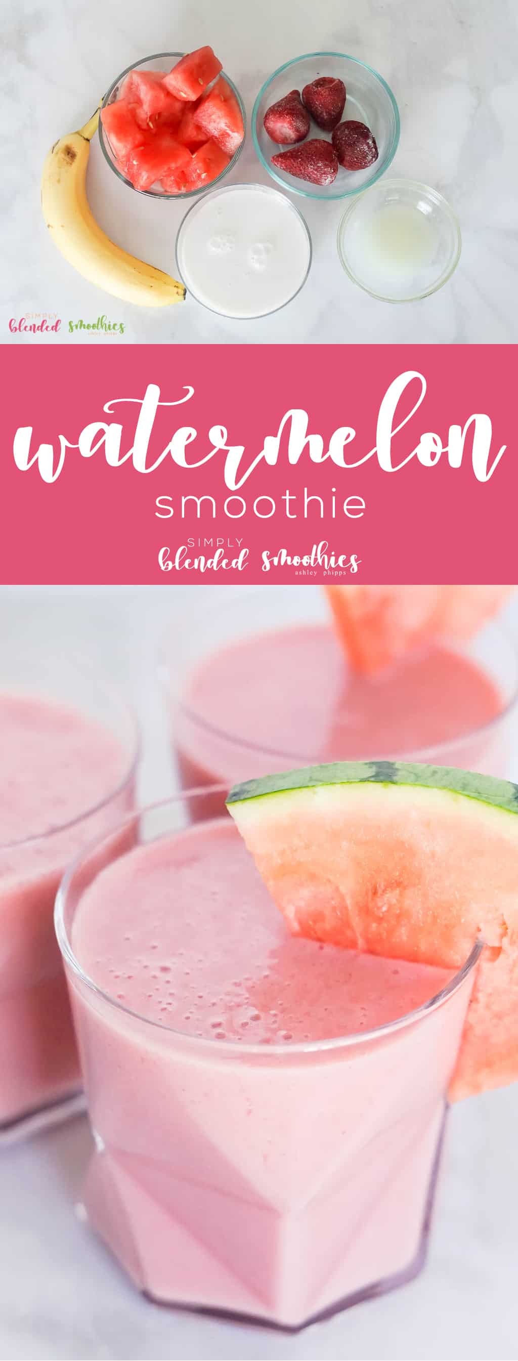 Easy Watermelon Smoothie Recipe | Simply Blended Smoothies