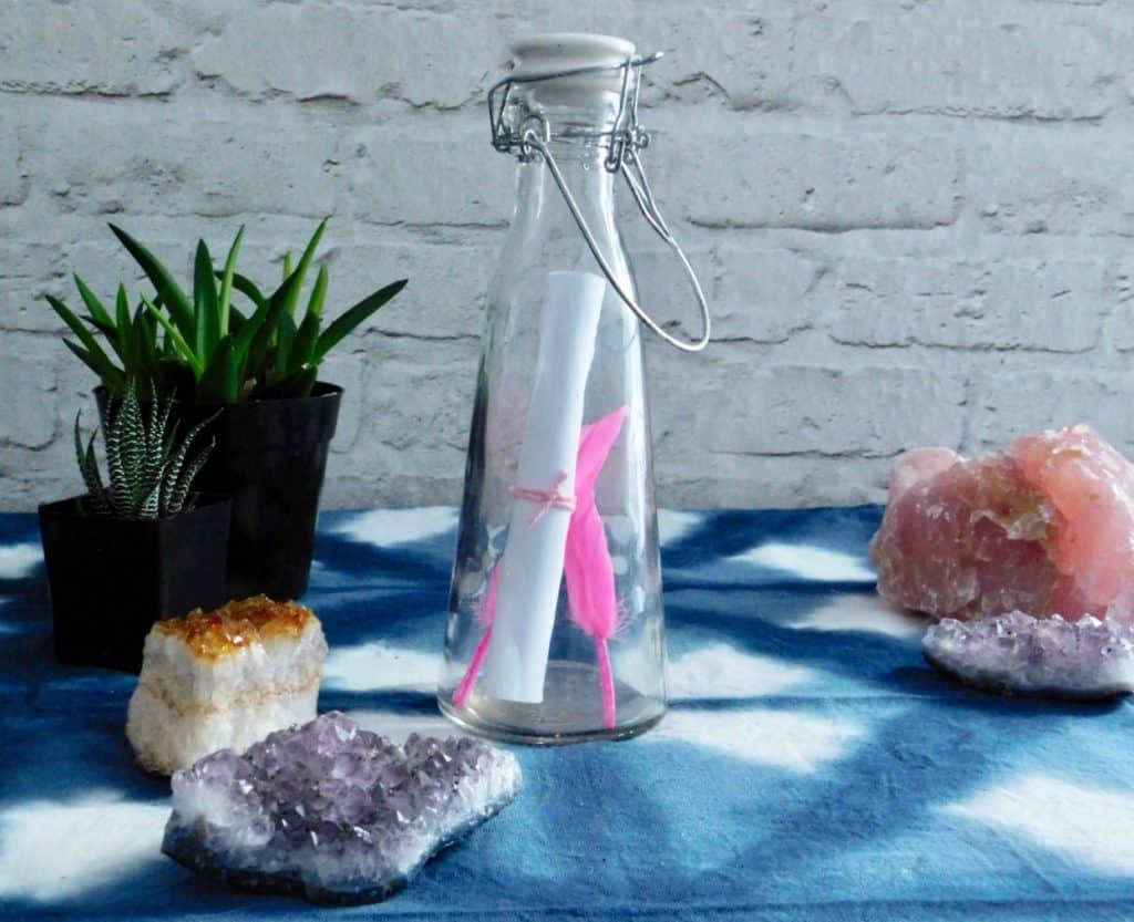 New Year's Message in a Bottle Time Capsule - Crafty Little Gnome