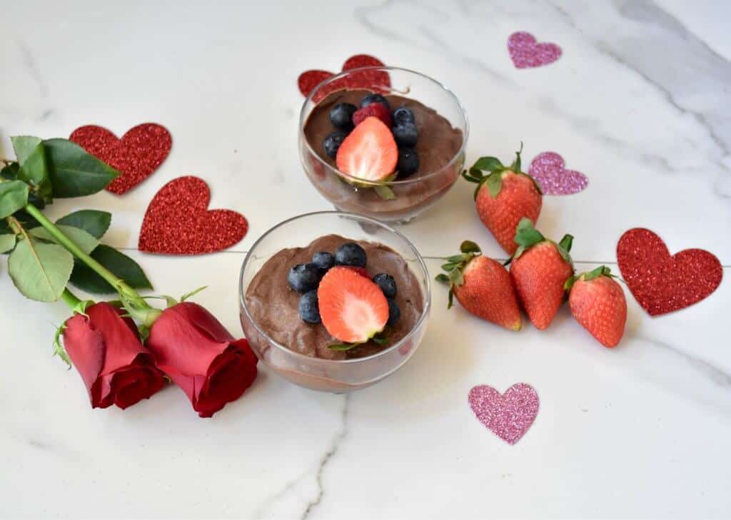 Midnight chocolate Mousse for Date Night - Zesty South Indian Kitchen
