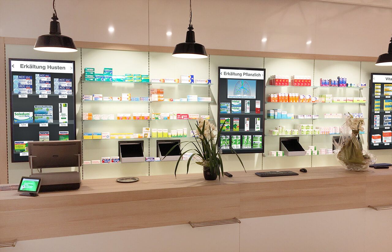 meinApothekenTV – netscreens Digital Signage