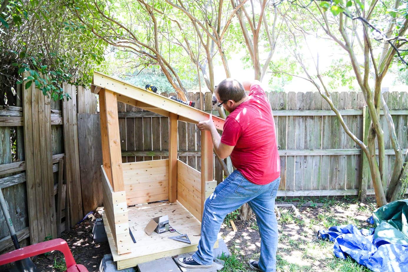 DIY Playhouse: How to Build a Backyard Playhouse for Your Toddler