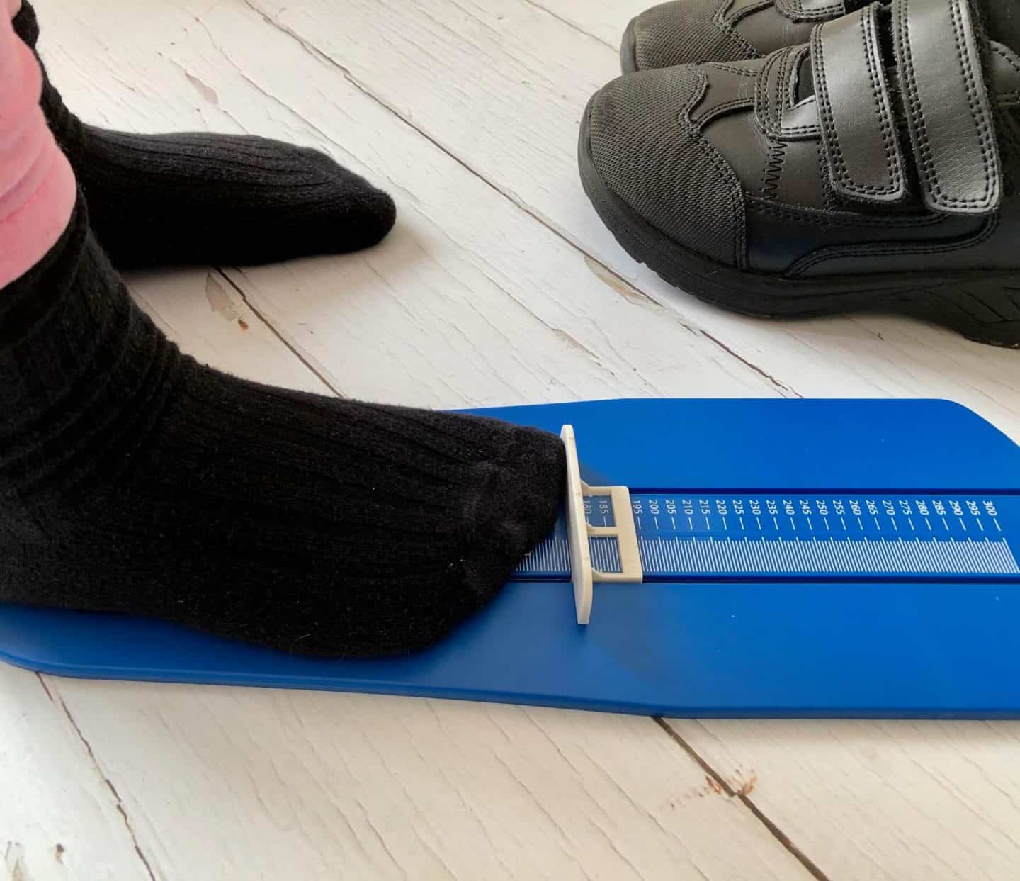 Measuring a Child's Shoe Size At Home ~ Rachel Bustin