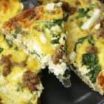 Rustic Frittata with Fresh Vegetables - The Farm Girl Gabs®