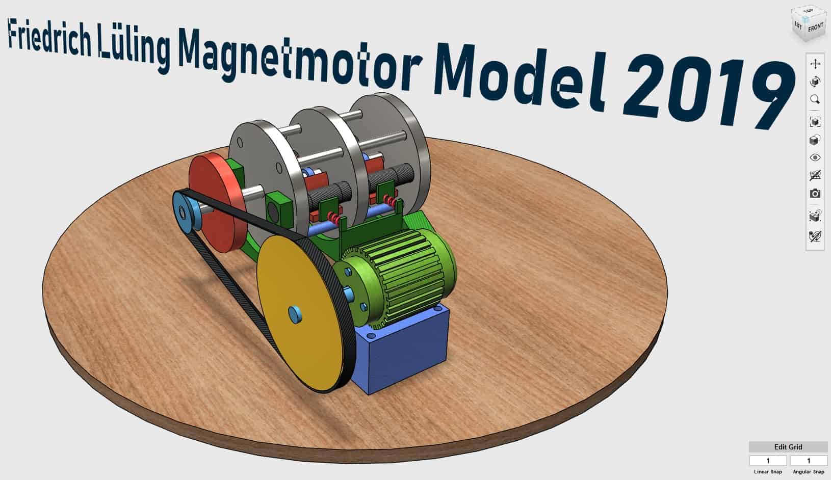Magnetmotor4U | Magnetmotor selber bauen | Bauanleitung 2019