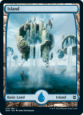 Zendikar Rising Full Art Basic Lands - List of All 15