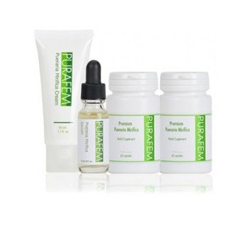 Pueraria Mirifica Capsules, Cream And Serum Set by PURAFEM®