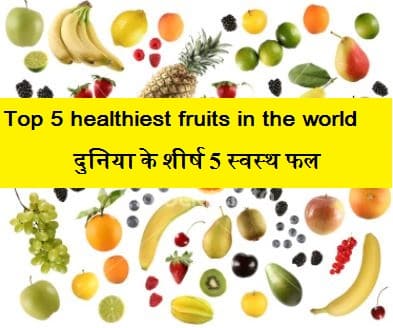 Top 5 healthiest fruits in the world - Fat Loss Planner