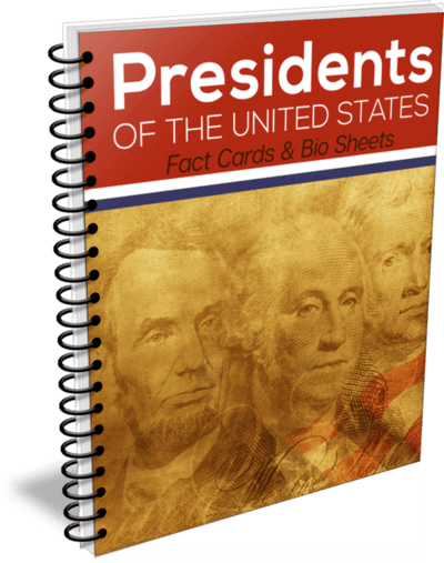 U.S. Presidents Fact Cards and Bio Sheets History Resource