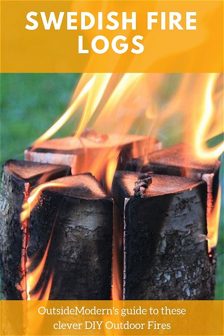 The Swedish Fire Log! Find out How to Make, or Buy a Pre-made ...