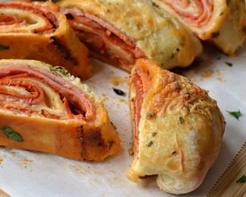 Stromboli Recipe with a Made from Scratch Easy Pizza Dough