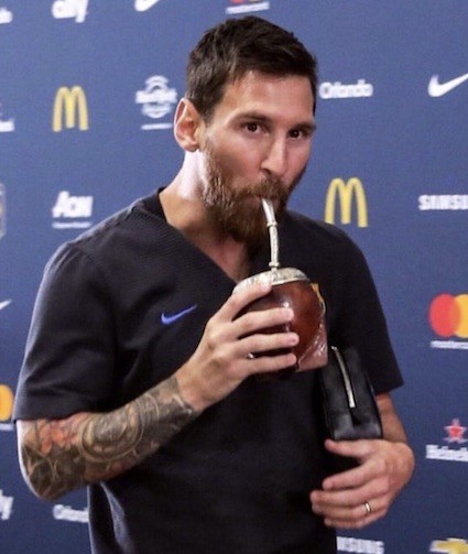 Lionel Messi Loves to Drink Mate - Soccer Training Info