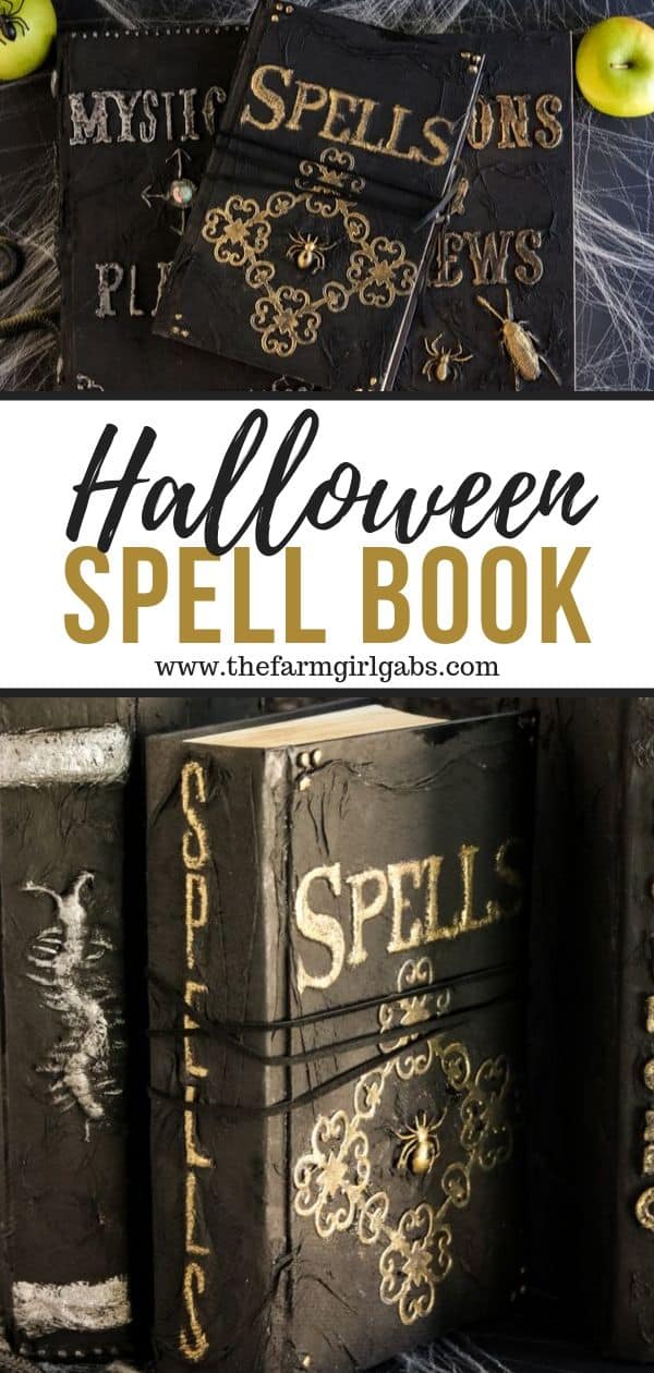 Make Your Own Halloween Spell Book - The Farm Girl Gabs®
