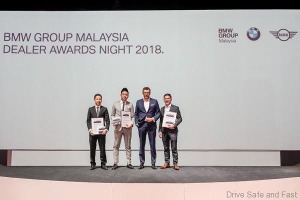 BMW Dealers Honoured at Dealer Awards Night