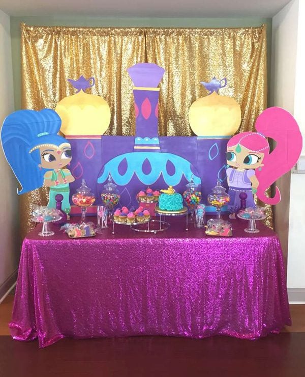 Shimmer and Shine Party Ideas - Shimmer and Shine Birthday