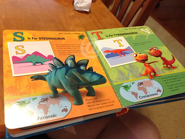 Dinosaur Train: Dinosaurs A to Z Book | JaMonkey | Atlanta Blogger
