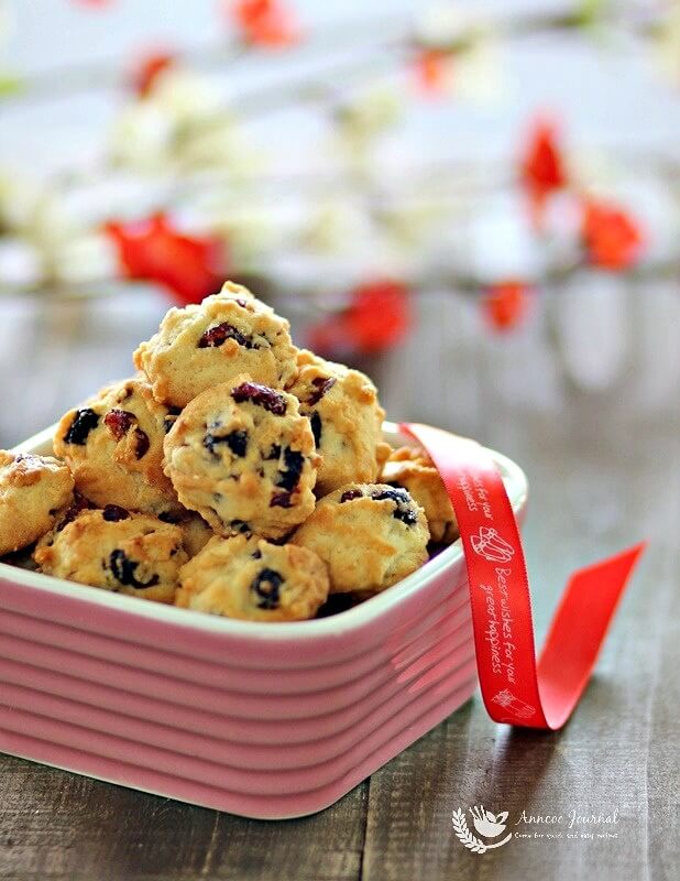 Berry cookies 莓果曲奇 - Anncoo Journal