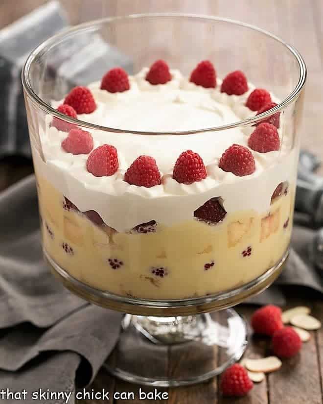 Traditional English Trifle - That Skinny Chick Can Bake