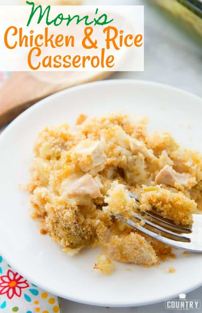 Ritz Chicken Casserole - The Country Cook main dishes
