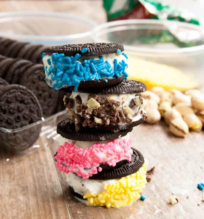 Mini Ice Cream Cookie Sandwiches Part 2 - The Merchant Baker