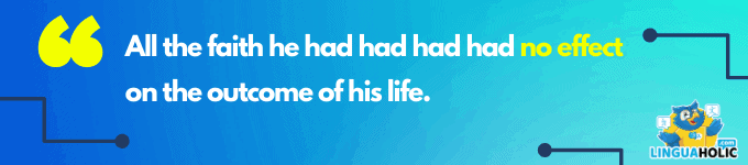“No effect” vs. “no affect”: The answer is crystal clear!
