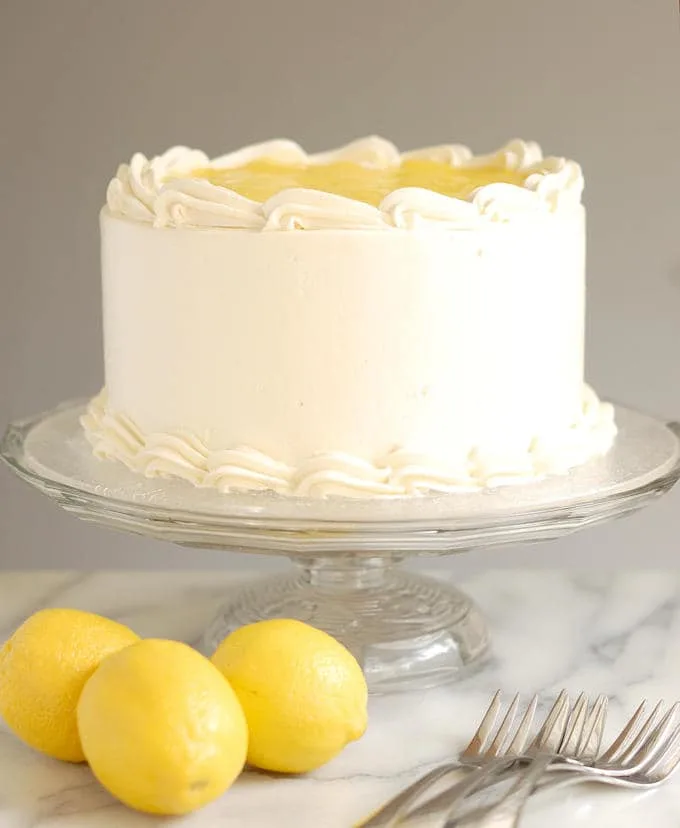 Luscious Lemon Mousse Cake - Layer cake perfection - Baking Sense