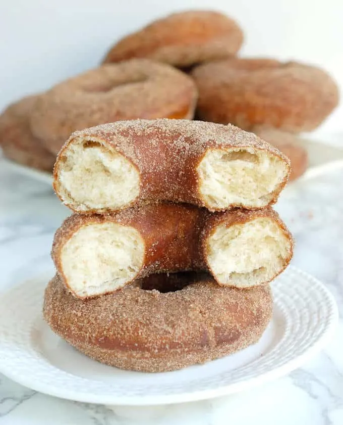 Sourdough Donuts with Cinnamon Sugar - Baking Sense