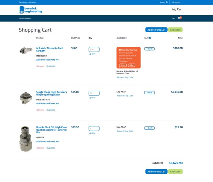 Beswick Engineering : Pneumatics Manufacturer & Fluid Power Design