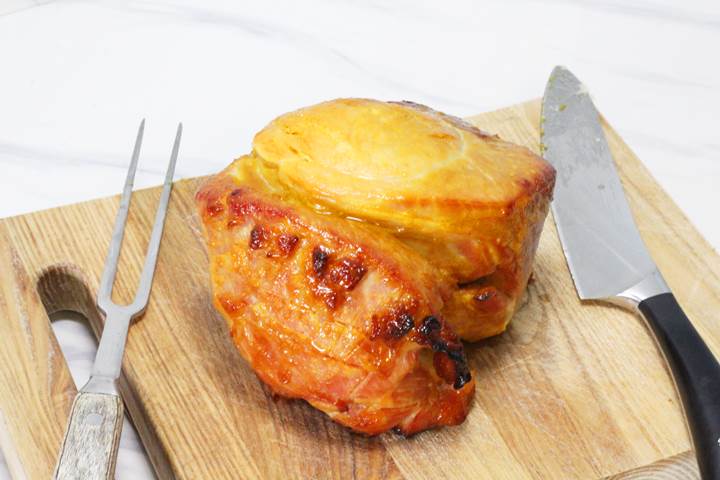 Boiled ham recipe (with baked honey mustard glaze) - great at Xmas
