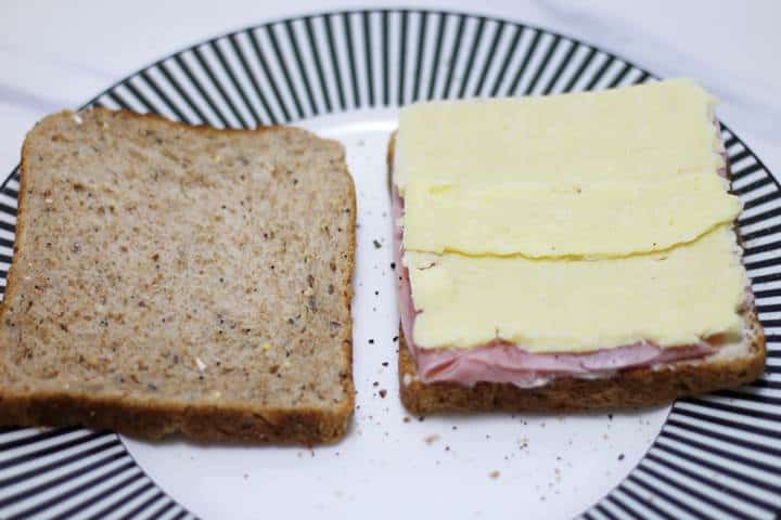 Ham and Cheese Sandwich Recipe - the classic lunch sandwich