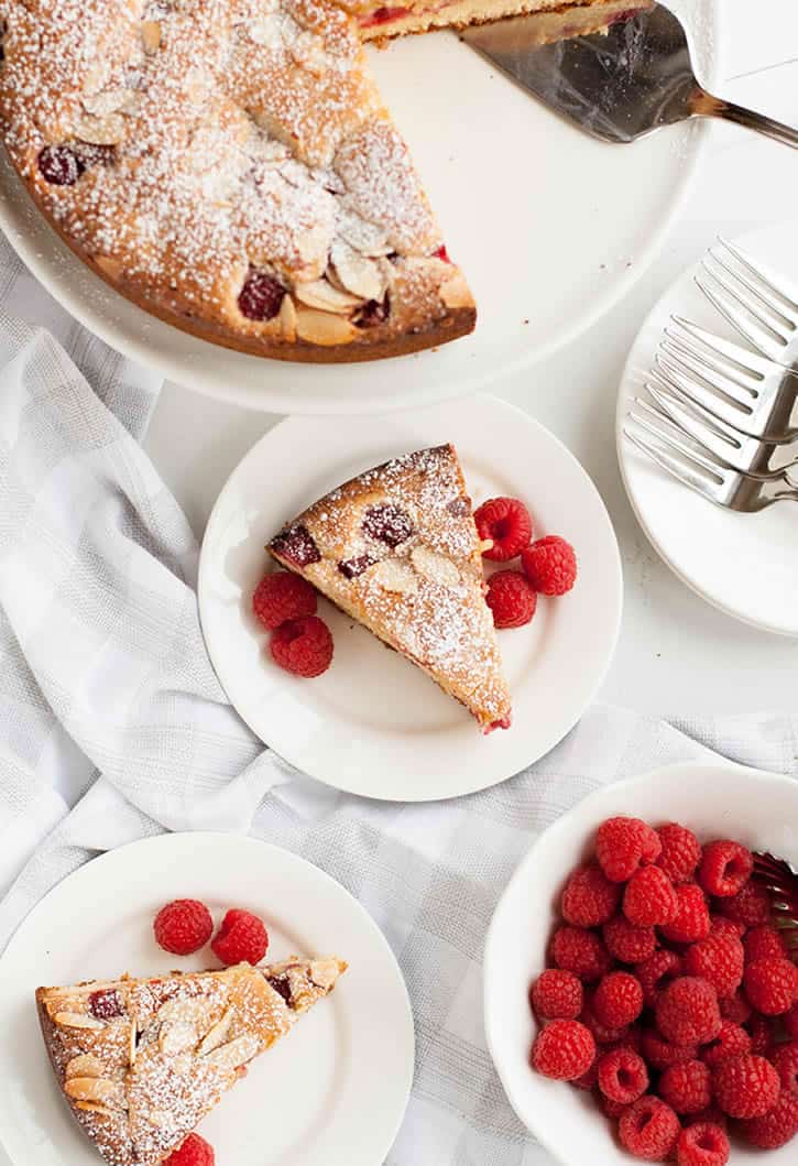 Raspberry Almond Cake - The Merchant Baker