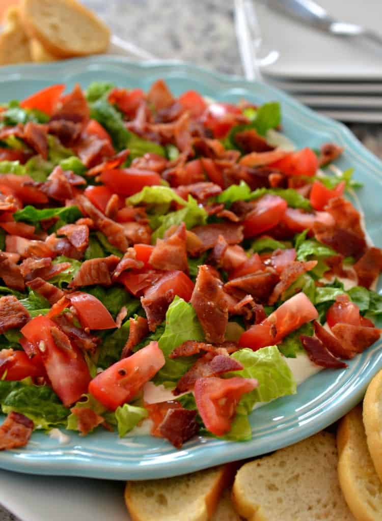 BLT Dip ( Brings all the Flavors of your Favorite Sandwich To Dip Form)