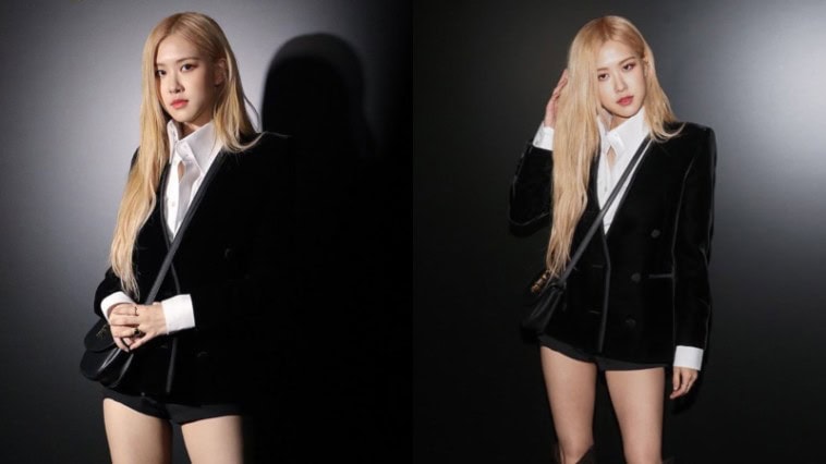 BLACKPINK Rosé's Sharp Look Stunned The Audience At Paris Fashion Week ...