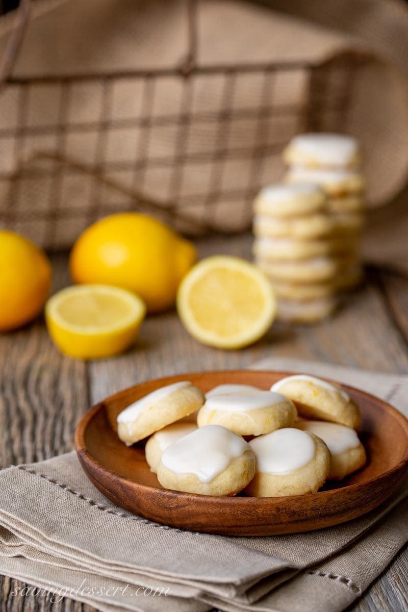 Lemon Meltaways - a delicious little cookie - Saving Room for Dessert