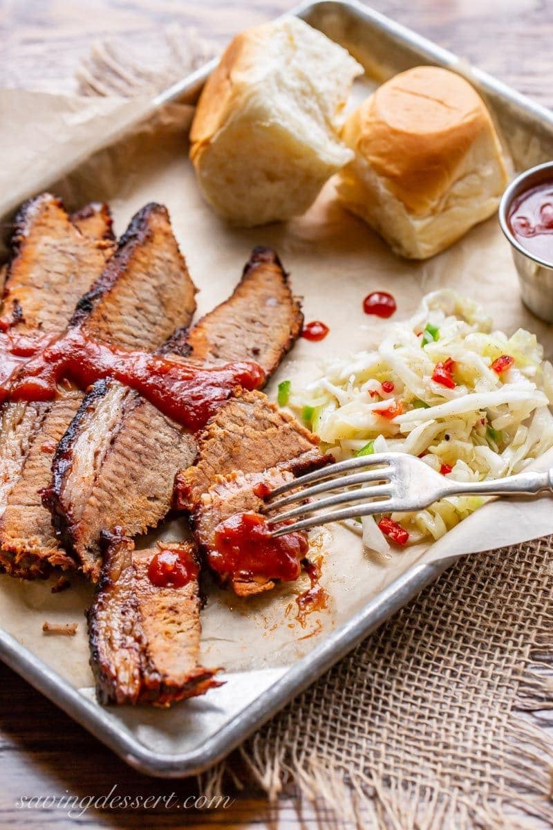 BBQ Brisket Recipe - Saving Room for Dessert