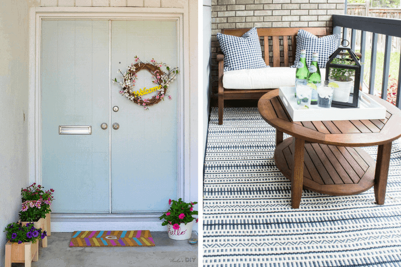 Decorating Ideas For Small Front Door Area | Shelly Lighting