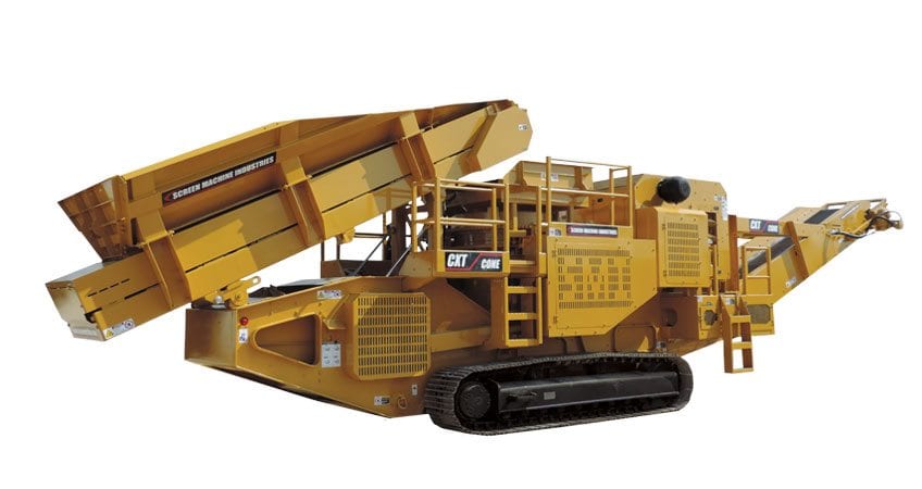 CXT Cone Crusher - A Portable Rock Crushing Plant - Screen Machine ...