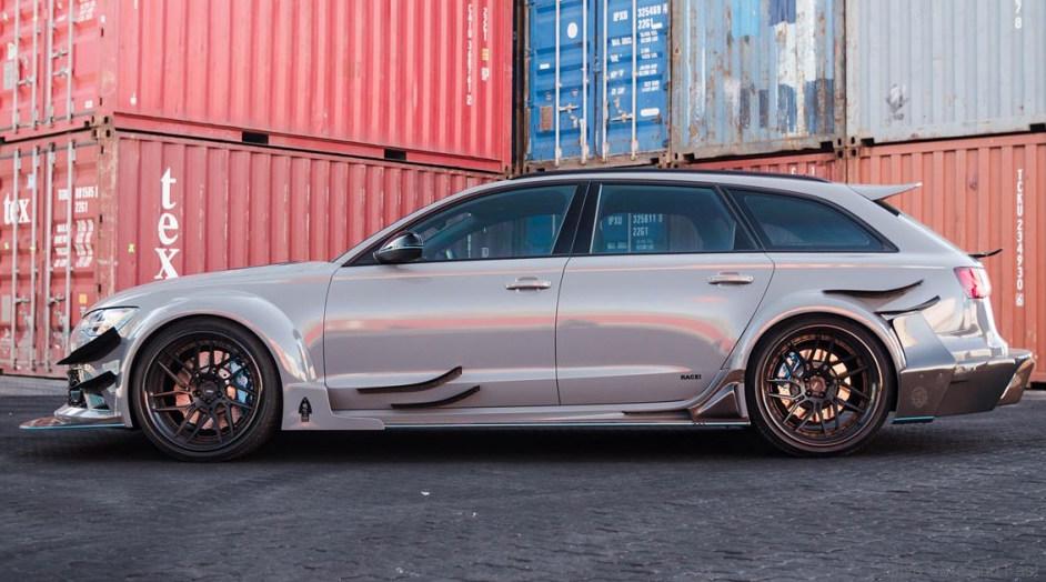 Audi RS6 with ADV7R With Awesome Race Widebody