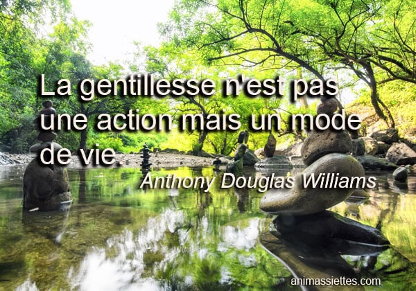 La gentillesse… – Citation – Animassiettes