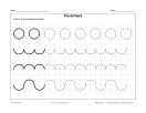 Pré-écriture 18 – Exercice de graphisme – Animassiettes