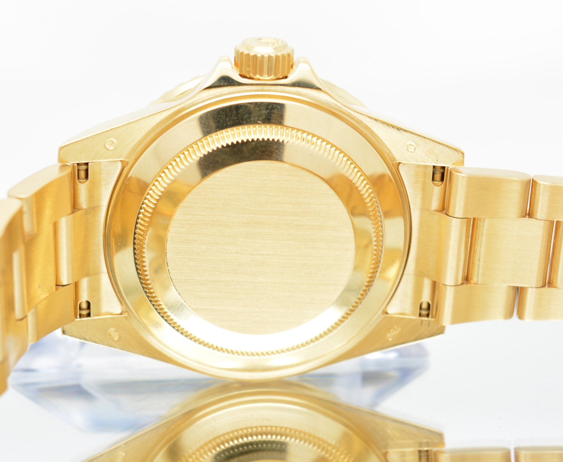 Rolex Submariner 16618 Solid Gold 18K Full Set with papers no holes ...