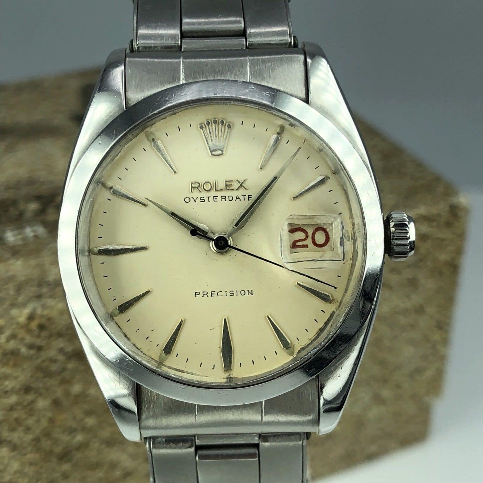 1964 Vintage Rolex Oysterdate 6694 precision - Awadwatches