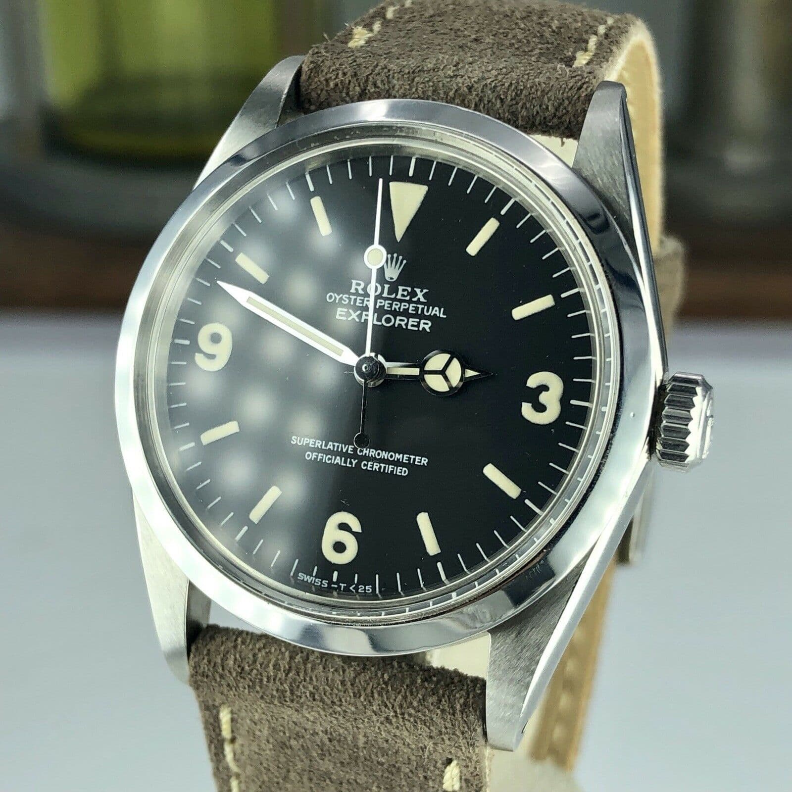 1964 Vintage Rolex Explorer 1016 Creamy Dial - Awadwatches