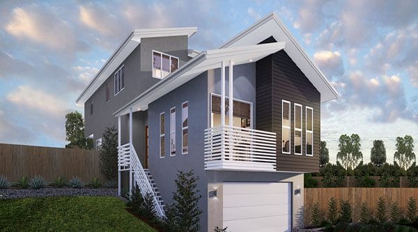 5 ways to get the most out of building on a sloping block | GW Homes