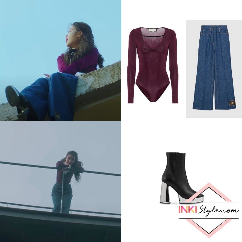 Outfits From IU's 'Eight' MV - Kpop Fashion | InkiStyle