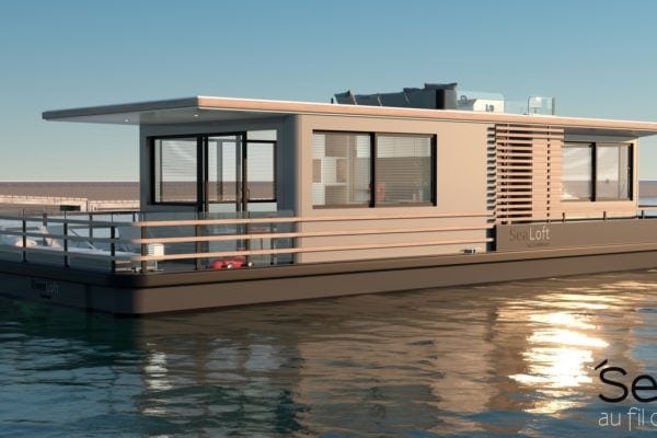 Habitat flottant bois SeaLoft - Vivre au fil de l'eau - Lorient