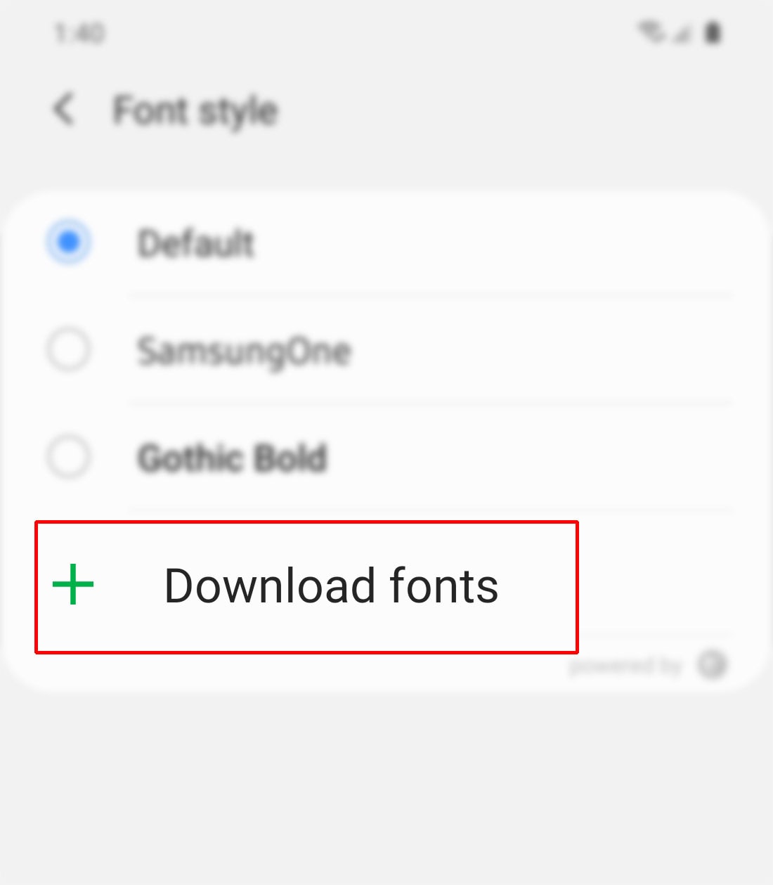 How to Download New Fonts, Change Font Size and Style on Galaxy S20