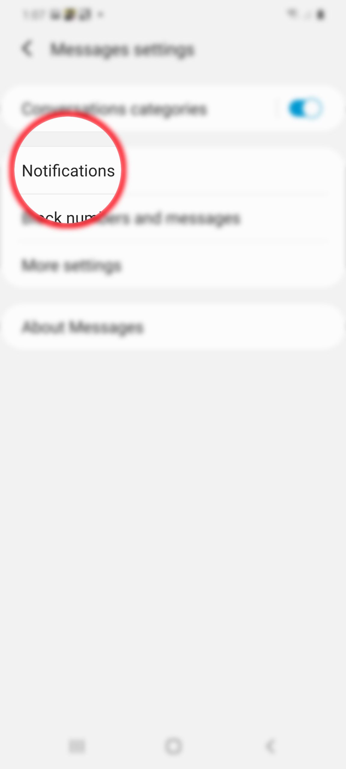How to set up text notification on Galaxy S20 - The Droid Guy