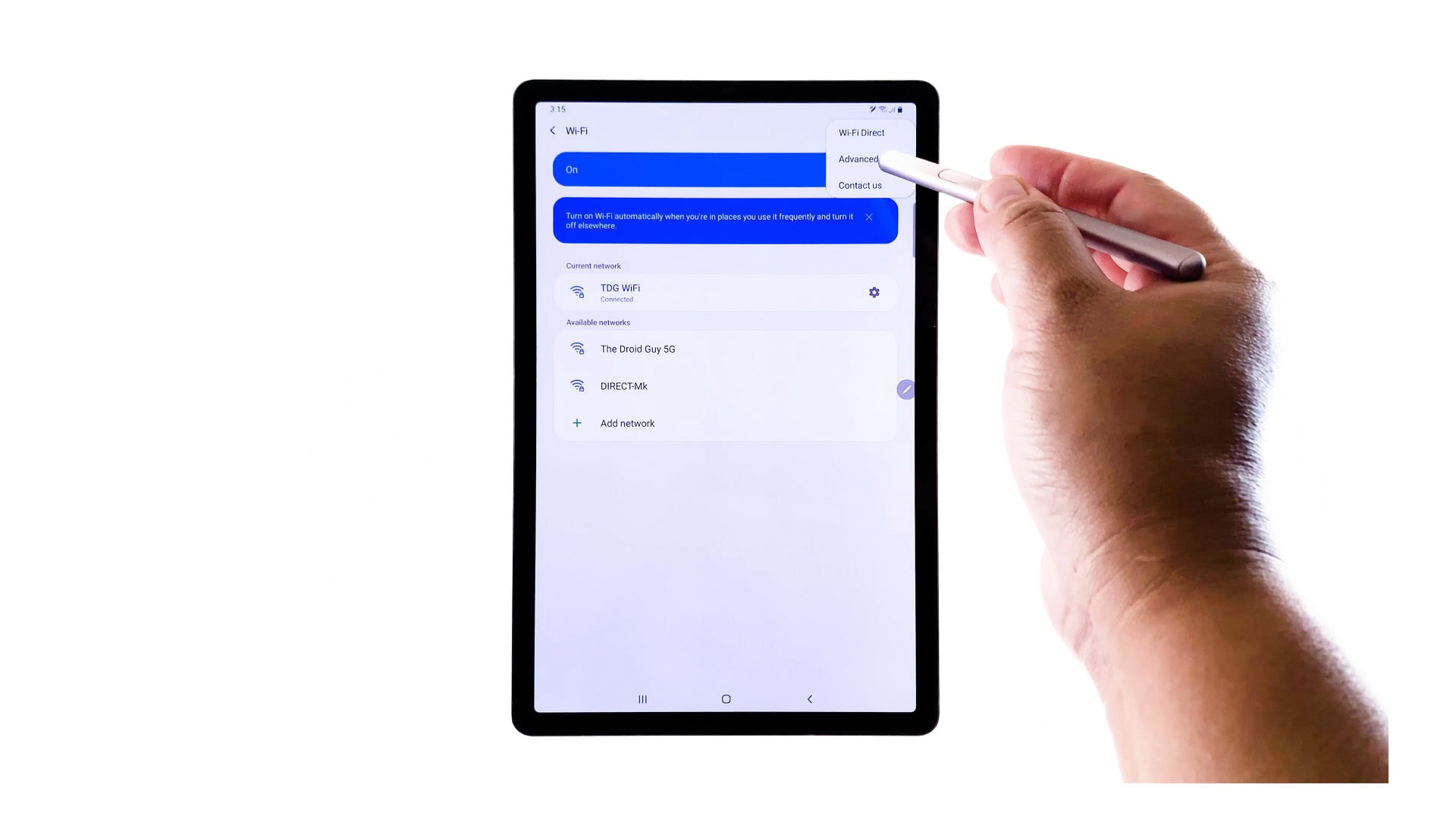 How to Delete or Forget Wi-Fi Network on Samsung Galaxy Tab S6