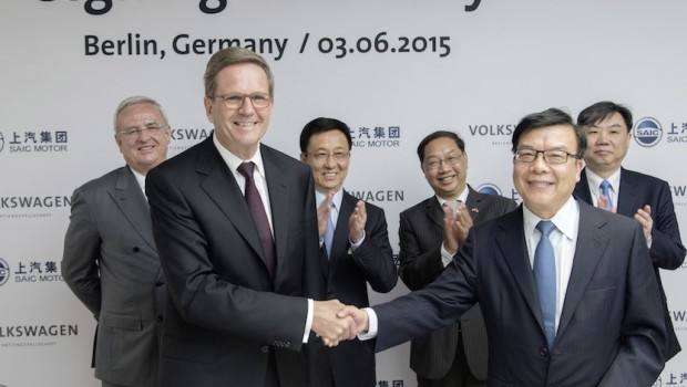 VW Group Cooperate with SAIC to Further Research into Electric Vehicles